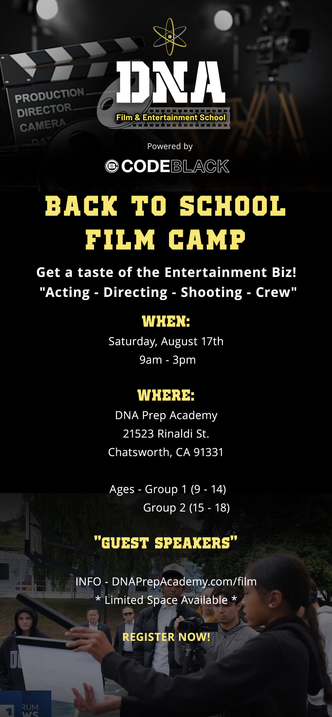 Film – DNA Prep Academy
